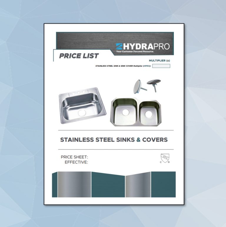 Stainless Steel Sinks - HydraPro