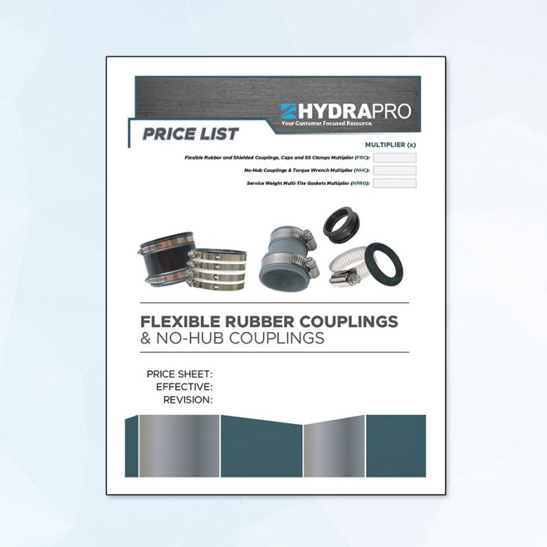 Price Sheets Archives - HydraPro