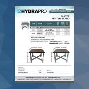 Water Heater Stands - HydraPro