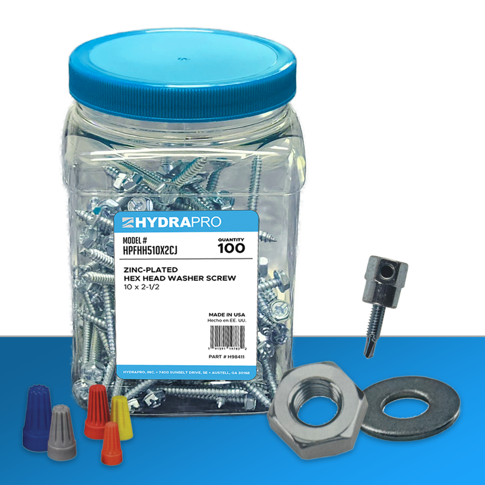 HydraPro™ Fasteners, Bolts & Anchors - HydraPro